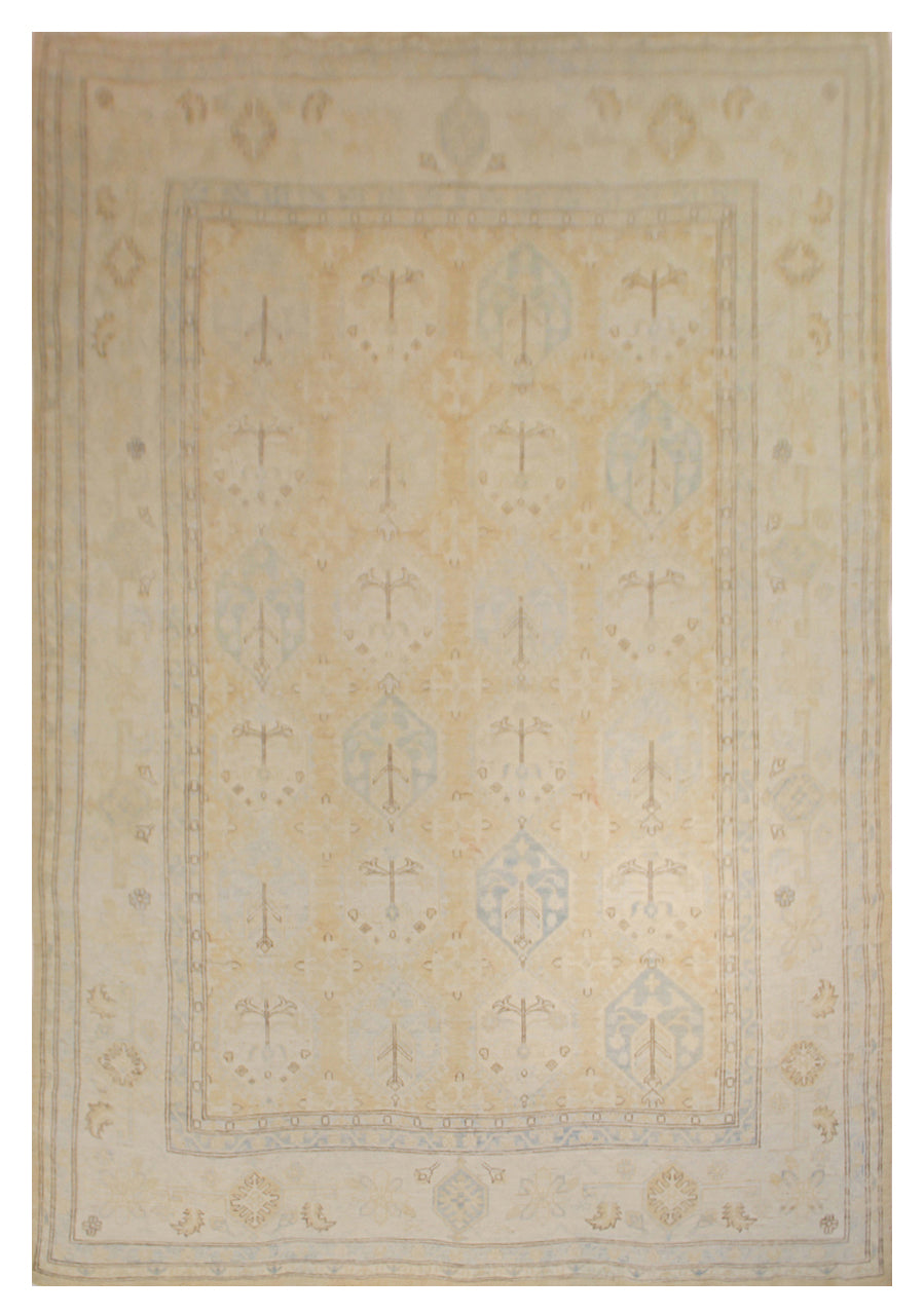 10'x8' Ariana Caucasian Design Hazara Rug – Ariana Rugs