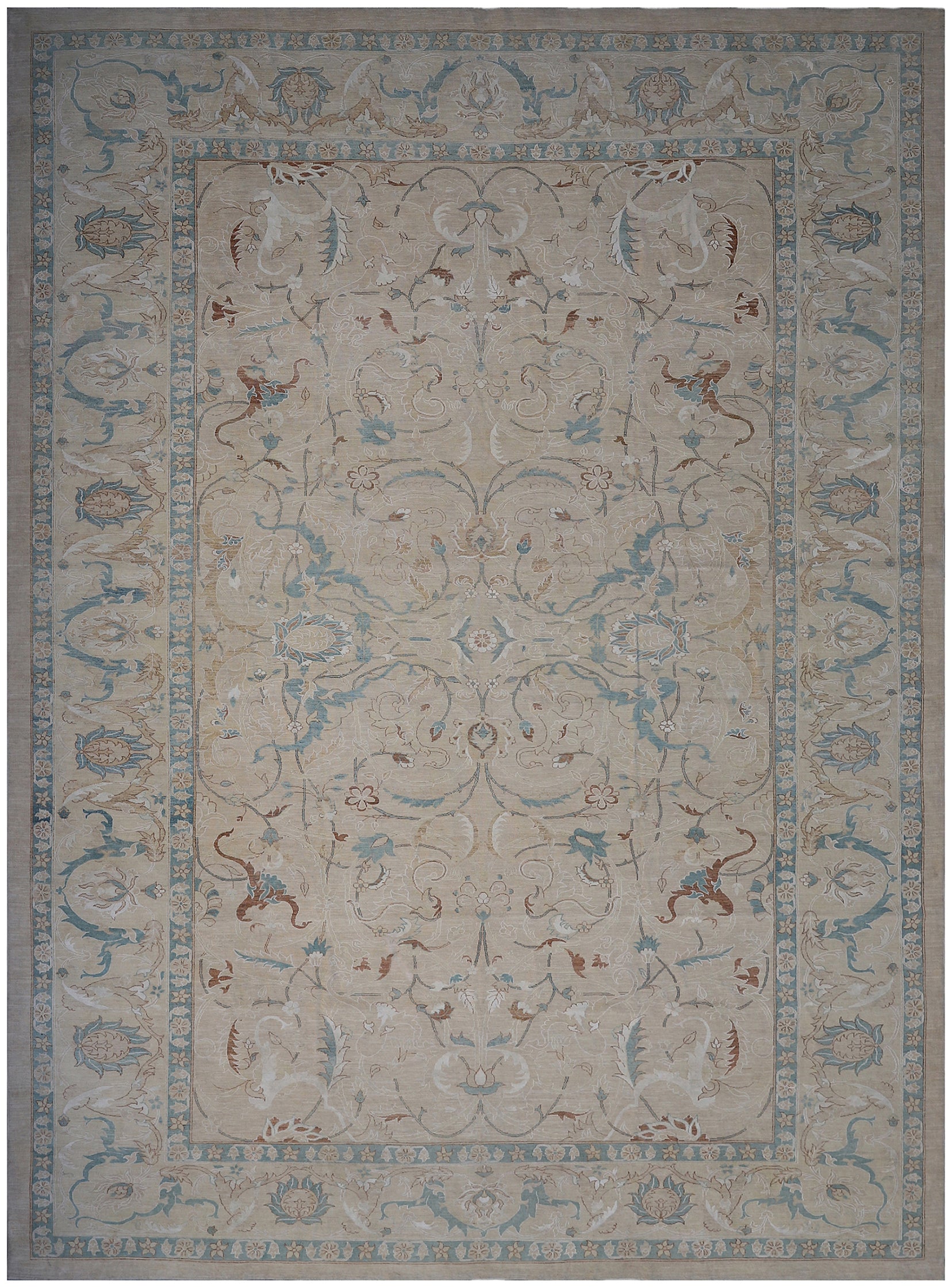 12'x16' Large Rug | Wool & Silk | Polonaise | Ariana Luxury Rug ...