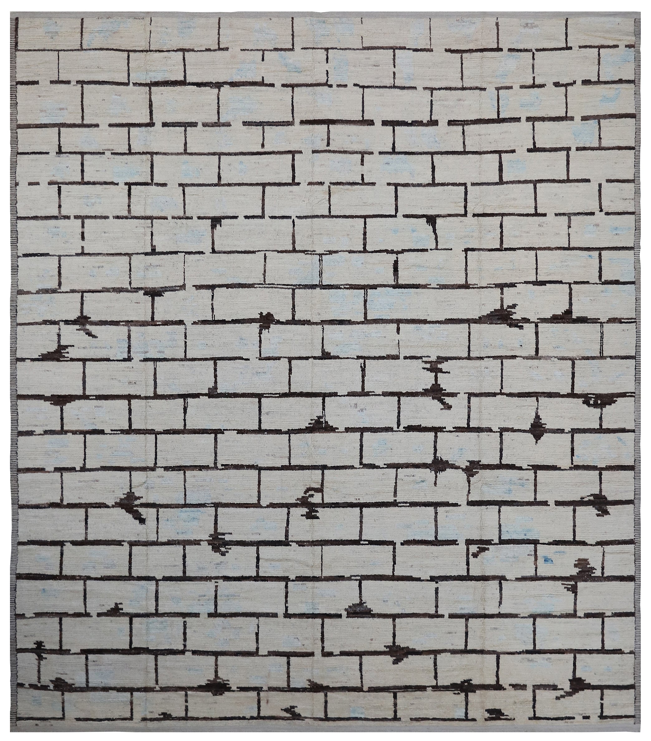 12'x14' Ariana Moroccan Style Brick Design Barchi Area Rug – Ariana Rugs