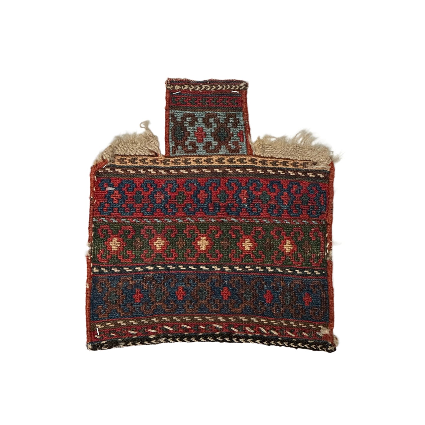 Rare 1x1 Persian Shahsavan Salt Bag | Luxury Soumak Tribal Folkart ...