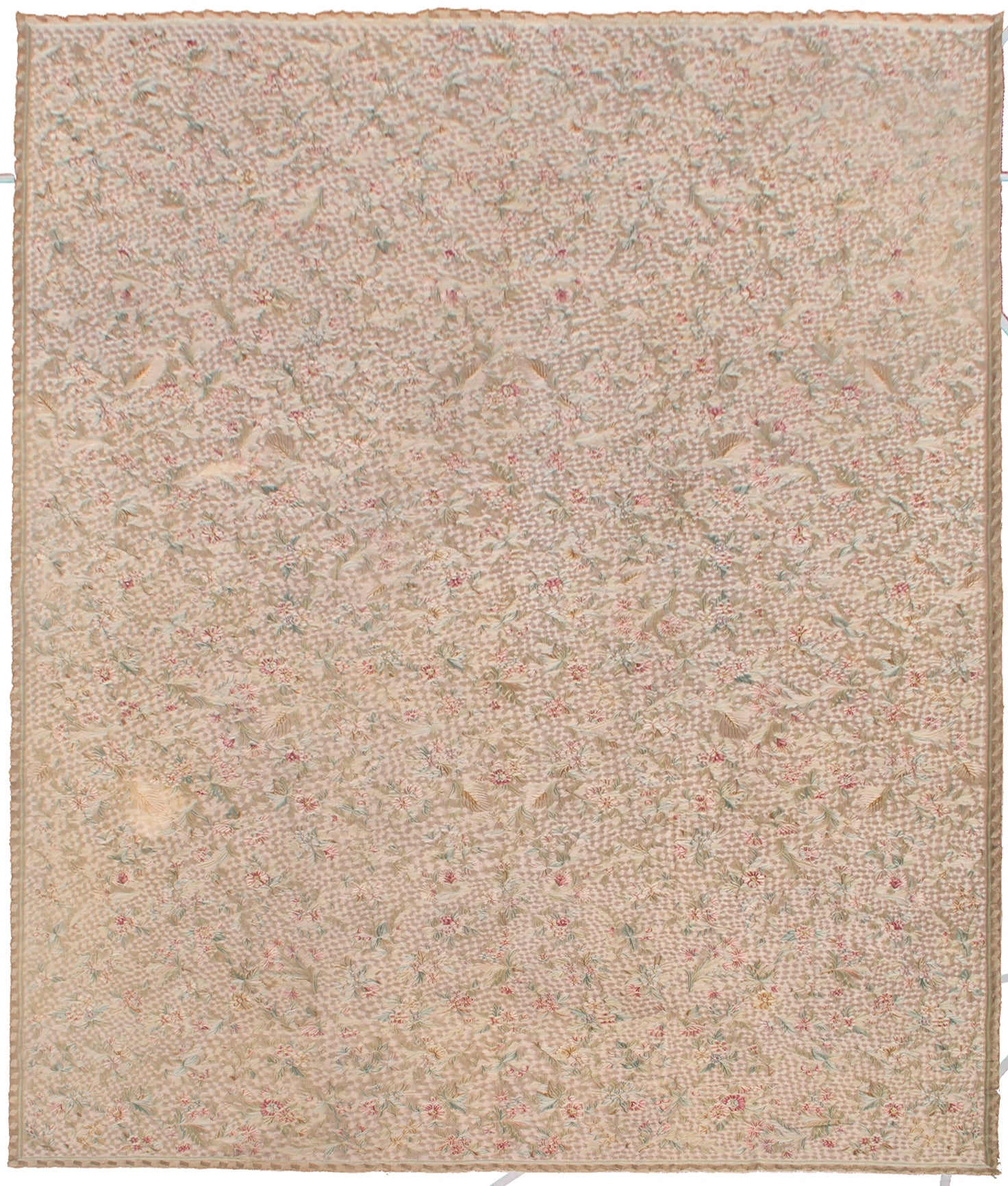 17'x26' Oversized Antique Aubusson Chain Stitch European Rug – Ariana Rugs