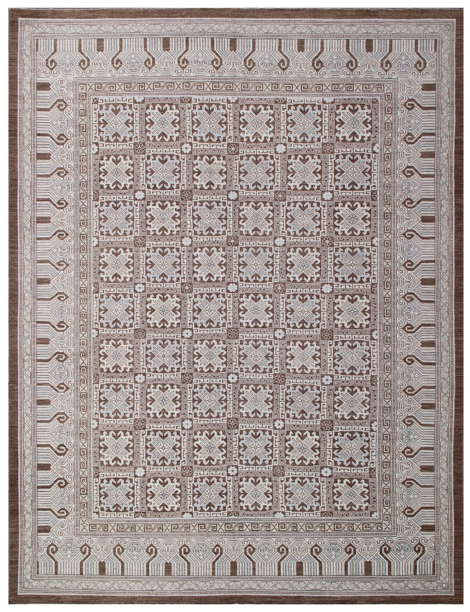 9'x12' Hand-knotted |Ariana Traditional Samarkand Design Rug – Ariana Rugs